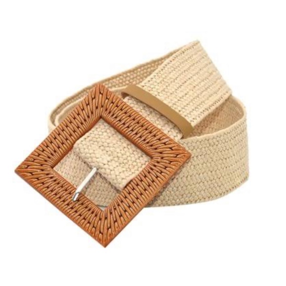 Accessories | Nip Elastic Rattan Belt 46 | Poshmark